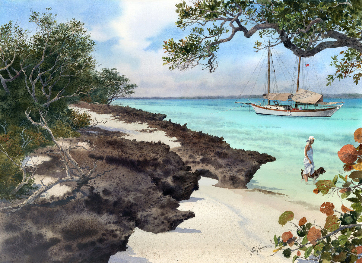 Guana Cay Beach – Phil Capen Art