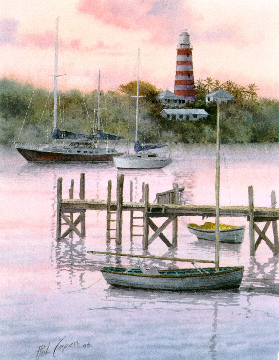 Hope Town Sunset – Phil Capen Art