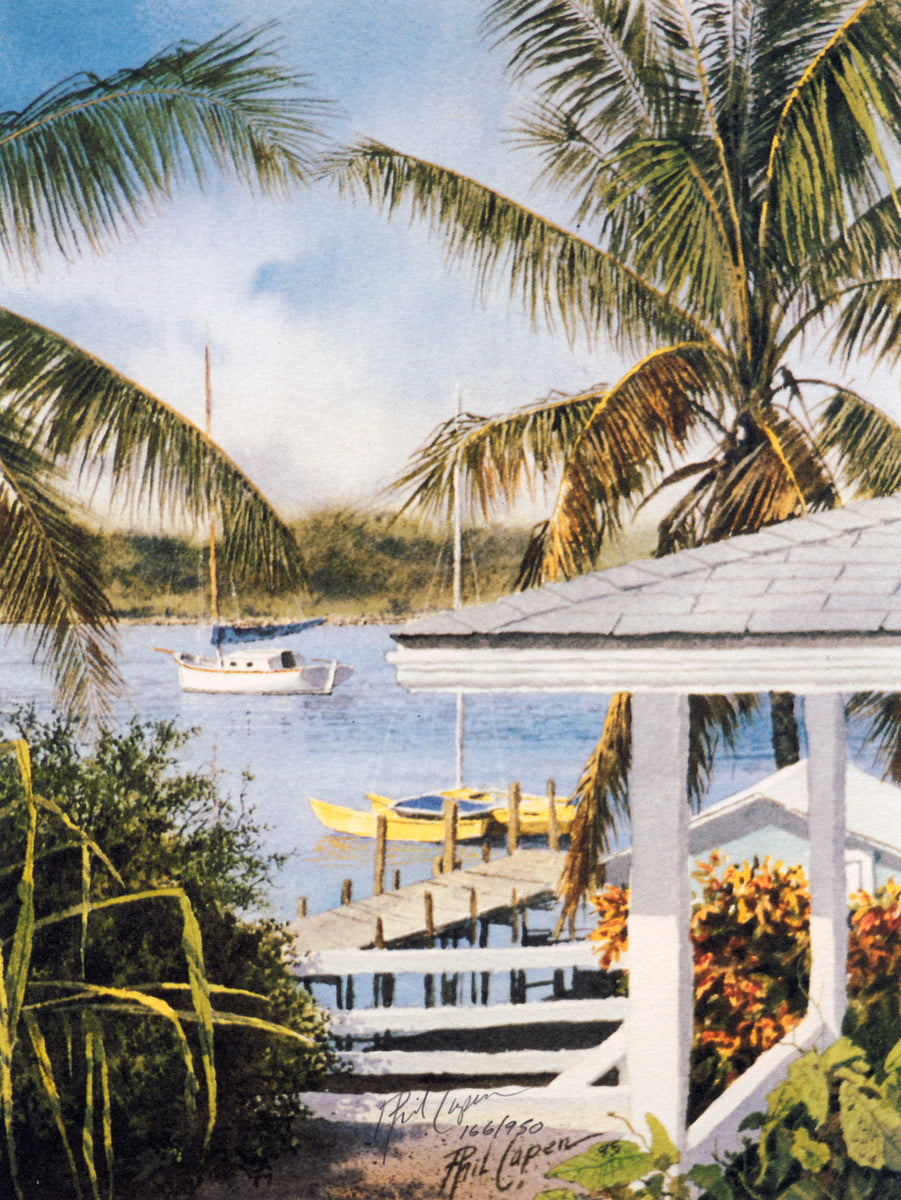 Hope Town Harbour – Phil Capen Art