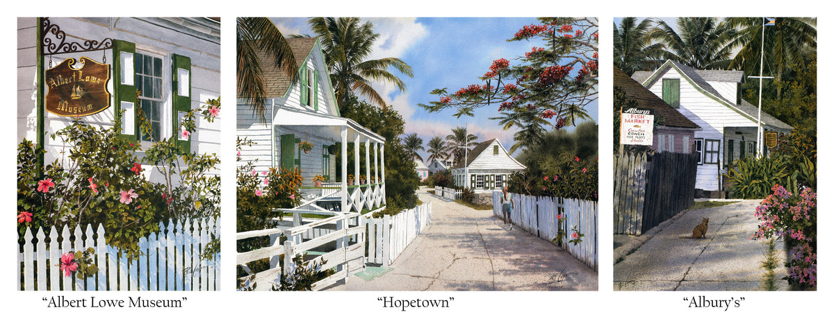 Hopetown Triptych – Phil Capen Art