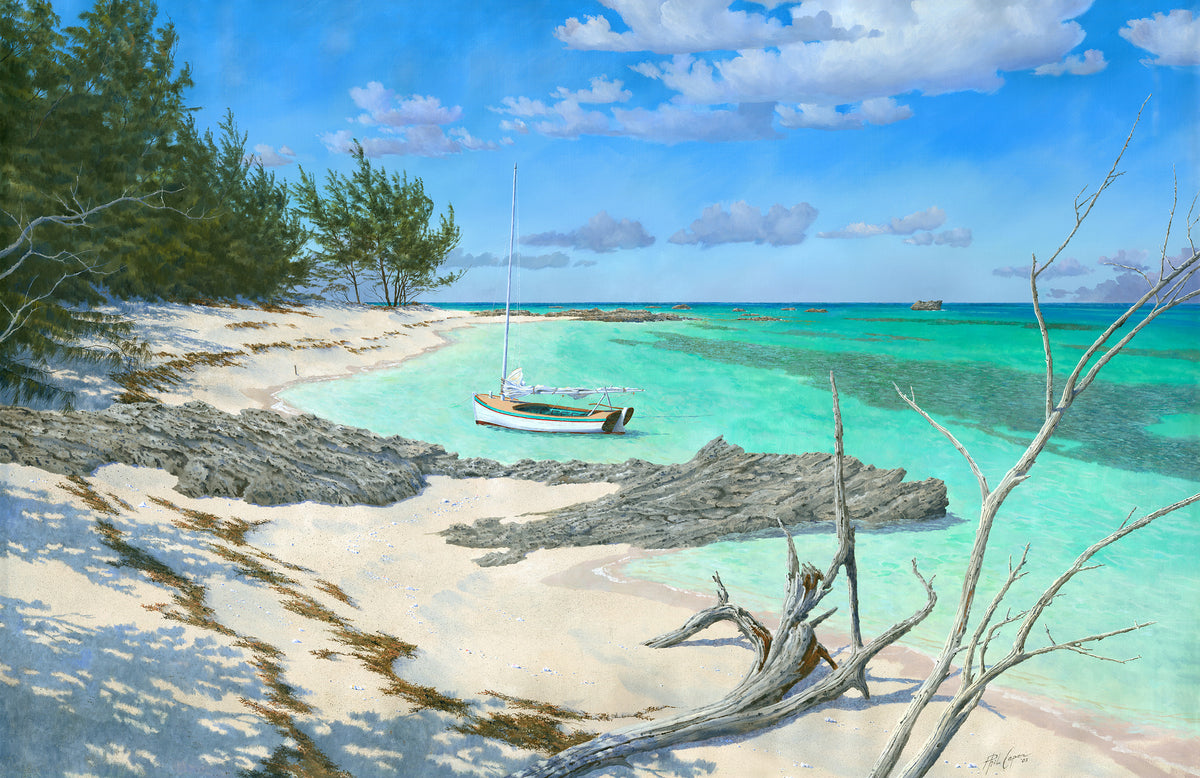 Secluded Beach – Phil Capen Art